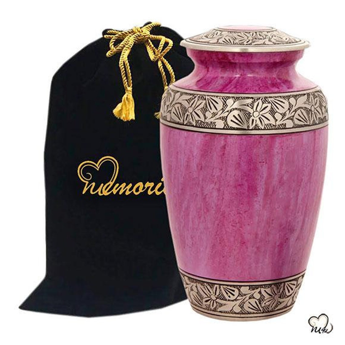 Classic Alloy Cremation Urn Lotus Pink Adult Funeral Urn - Etsy
