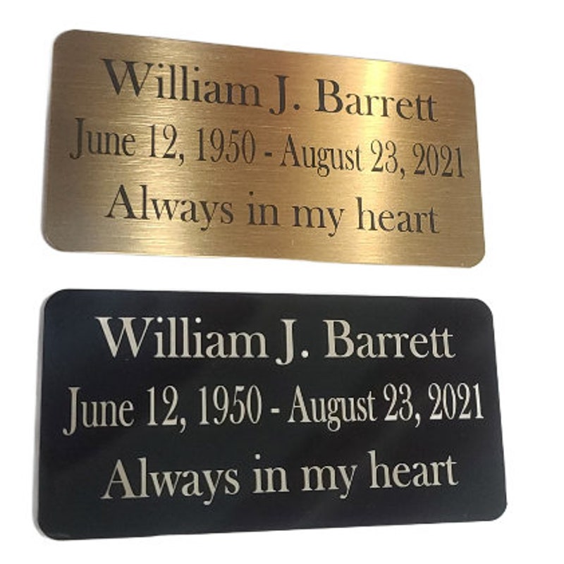 Brass Name Plate - Etsy
