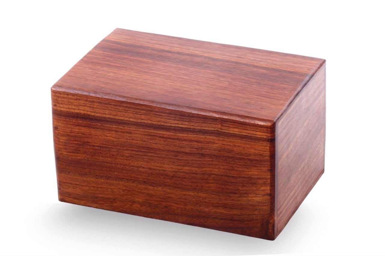 Small Pet Urn SOULURNS Wooden Cremation Urn For Adult Ashes 80 Cubic ...