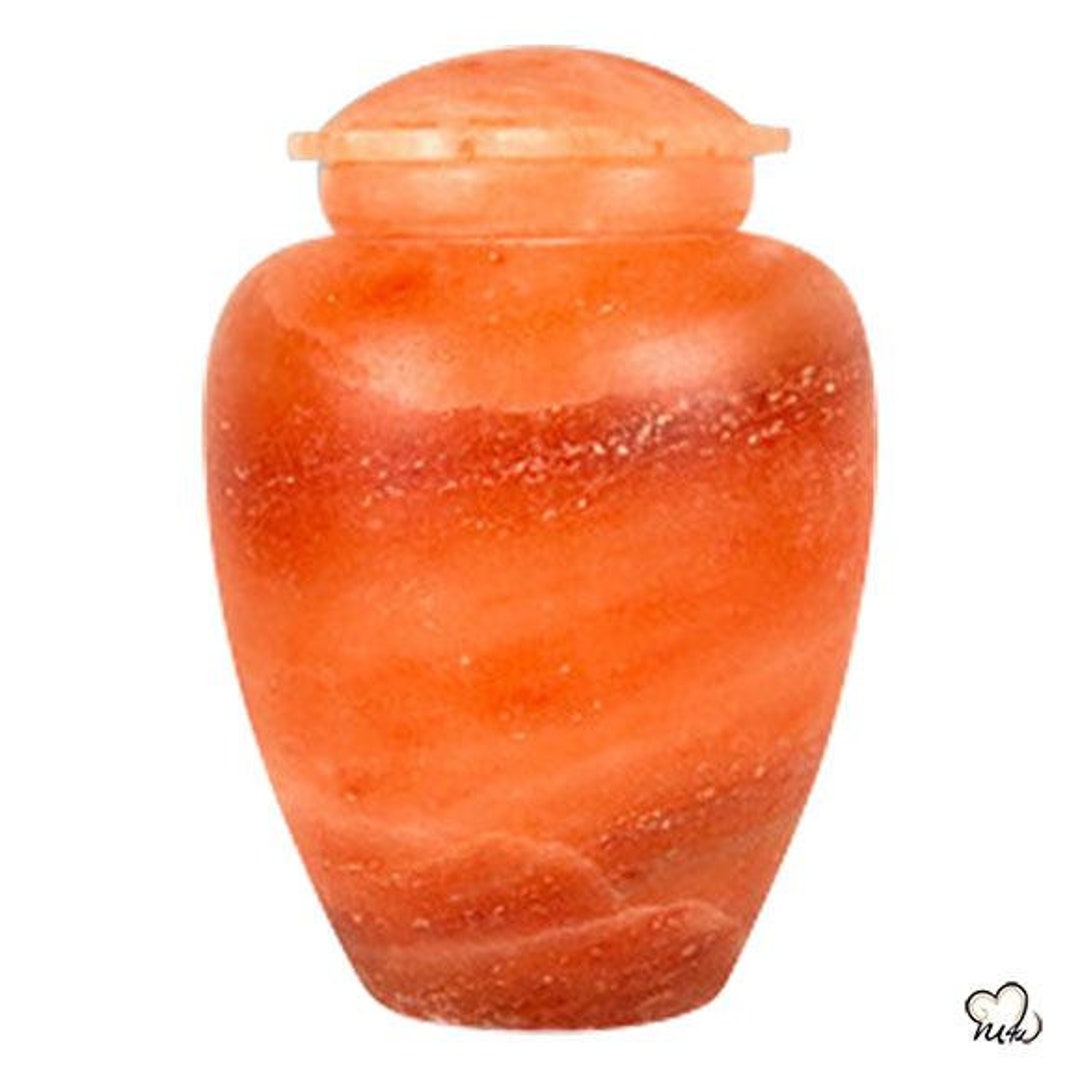 Classic Biodegradable Salt Cremation Urn, Eco-friendly Adult Urn - Etsy