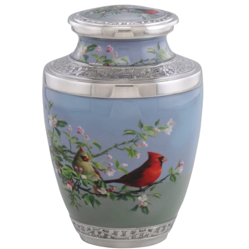 Cardinal Urn - Etsy