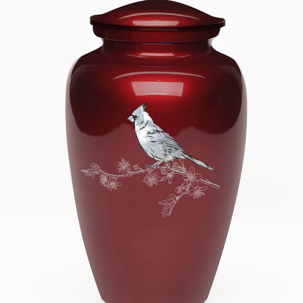 Cardinal Urn - Etsy
