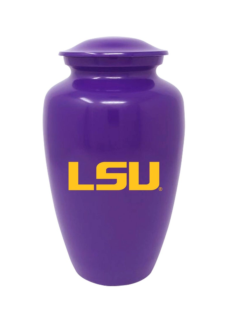 LSU Football Cremation Urn - Etsy