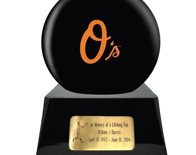 Football Cremation Urn With Optional Pittsburgh Steelers Ball Decor and ...