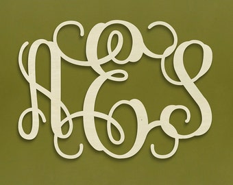 Monogram painting | Etsy