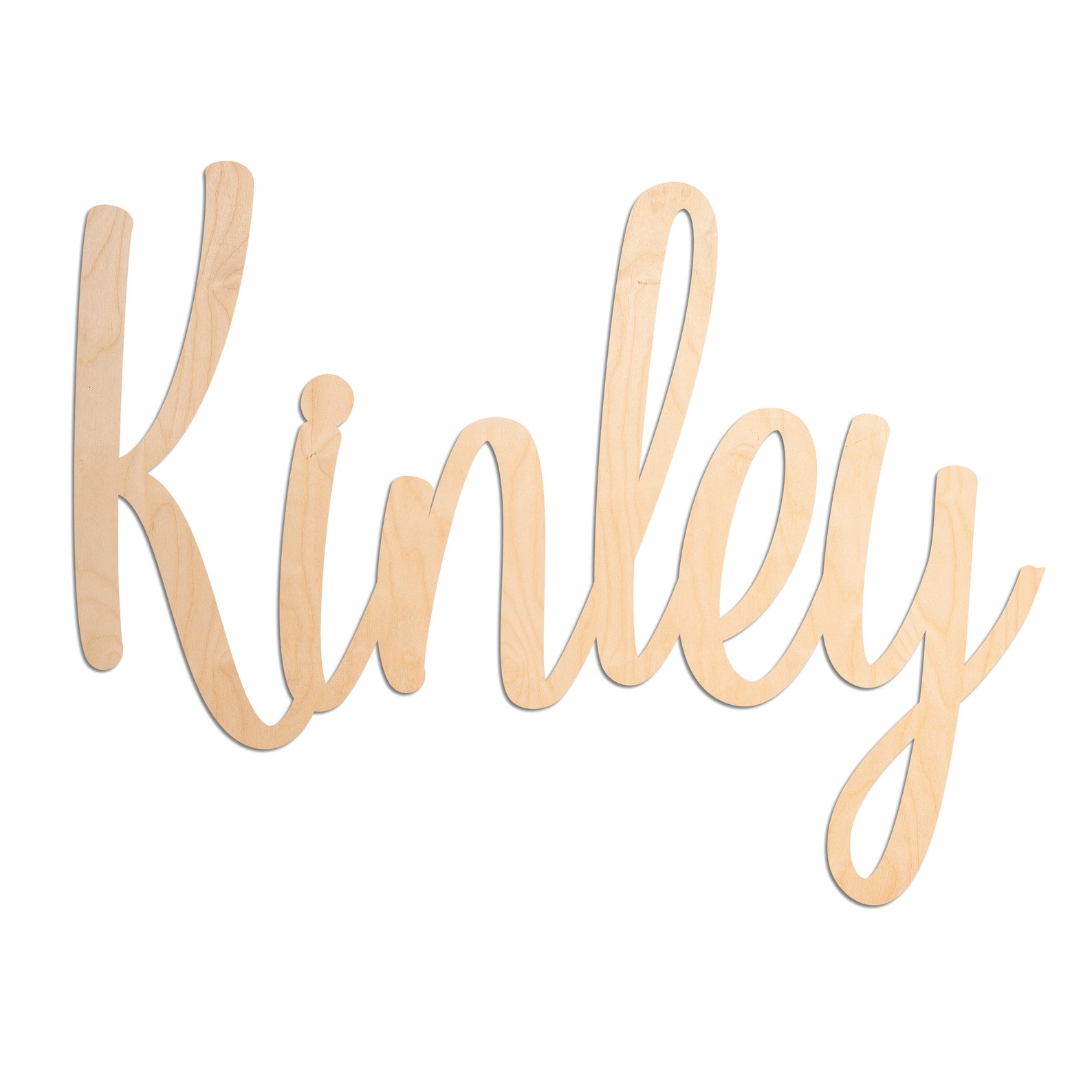 Custom Huge Names Words Cursive Wood Holidays Sign - Etsy