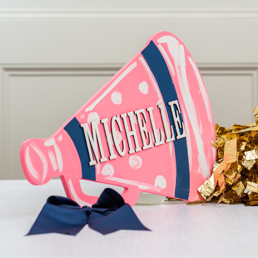 Megaphone* Unfinished* Wood* DIY* Gift* Decor* Kids* Sports* Team ...