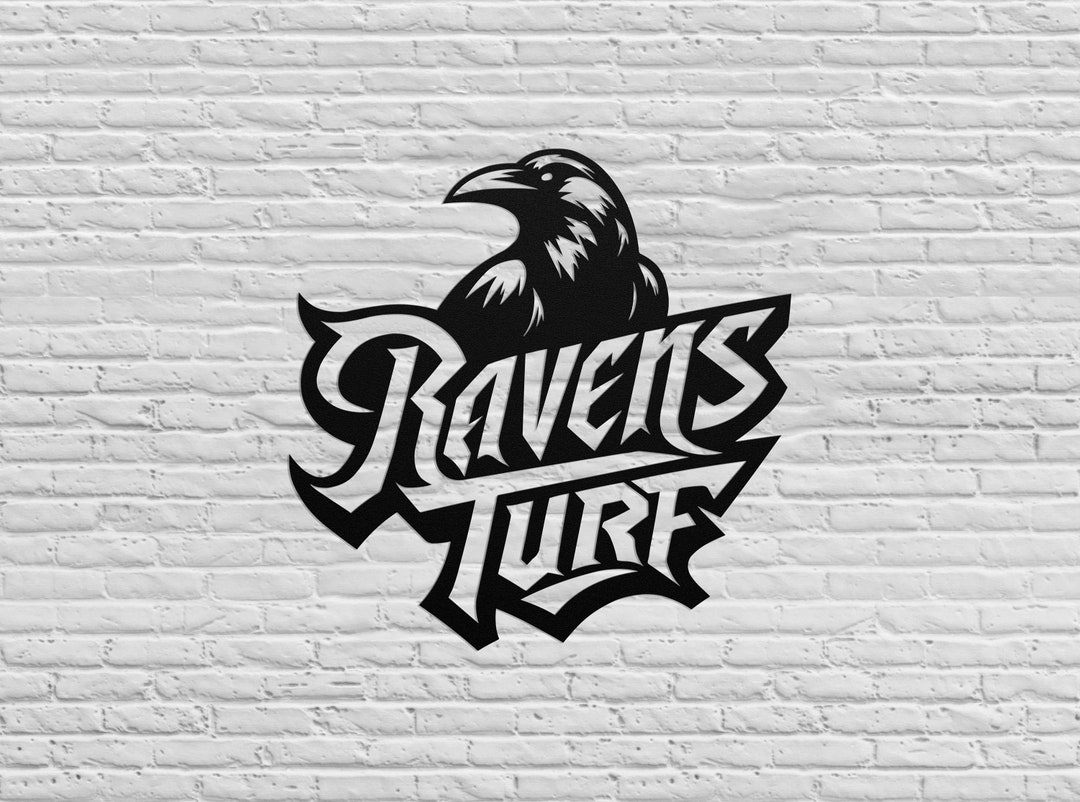 Baltimore RAVENS FANS Football Graffiti Metal Sign Sports Fan Gift for ...