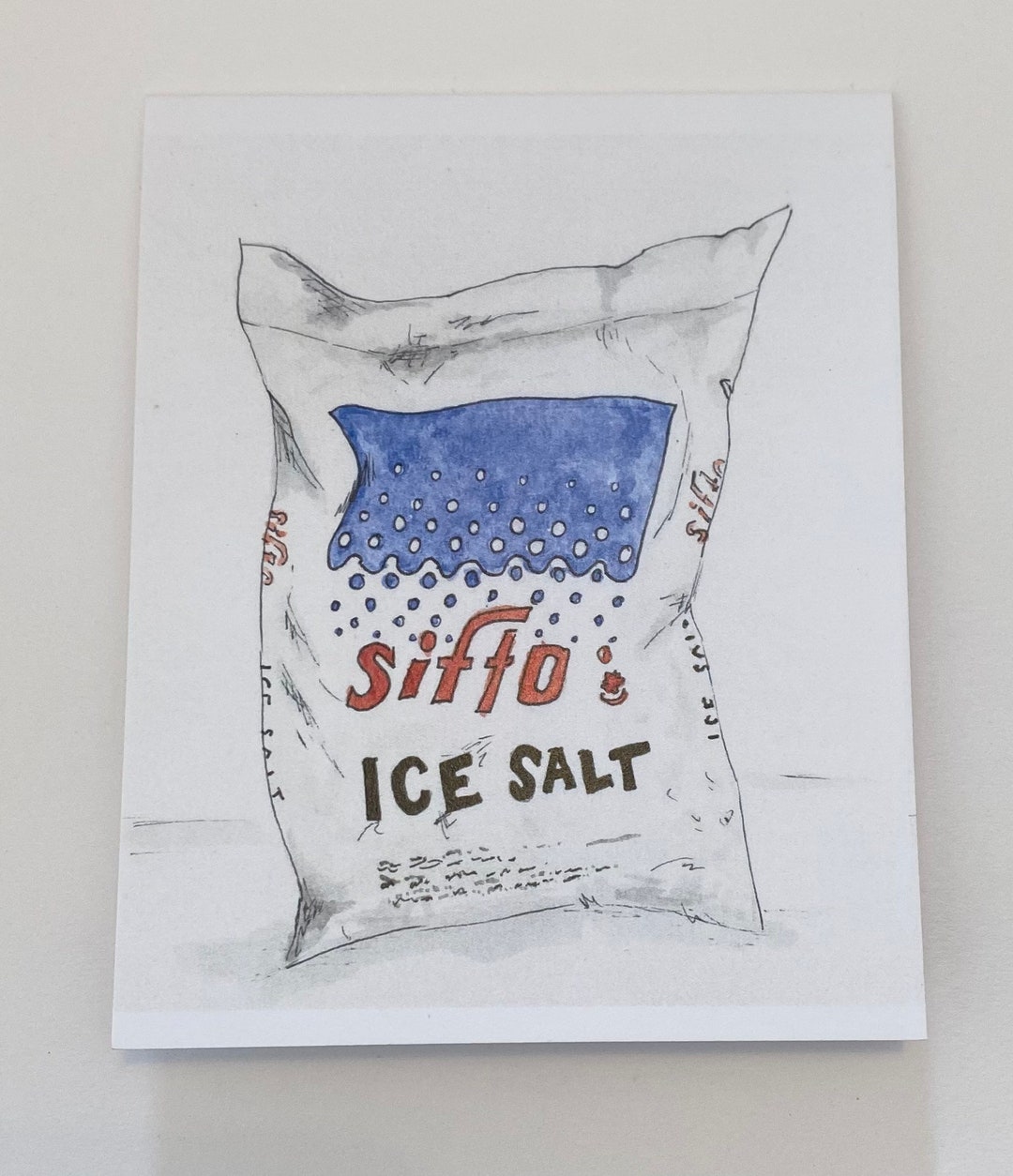 Sifto Salt Card - Etsy