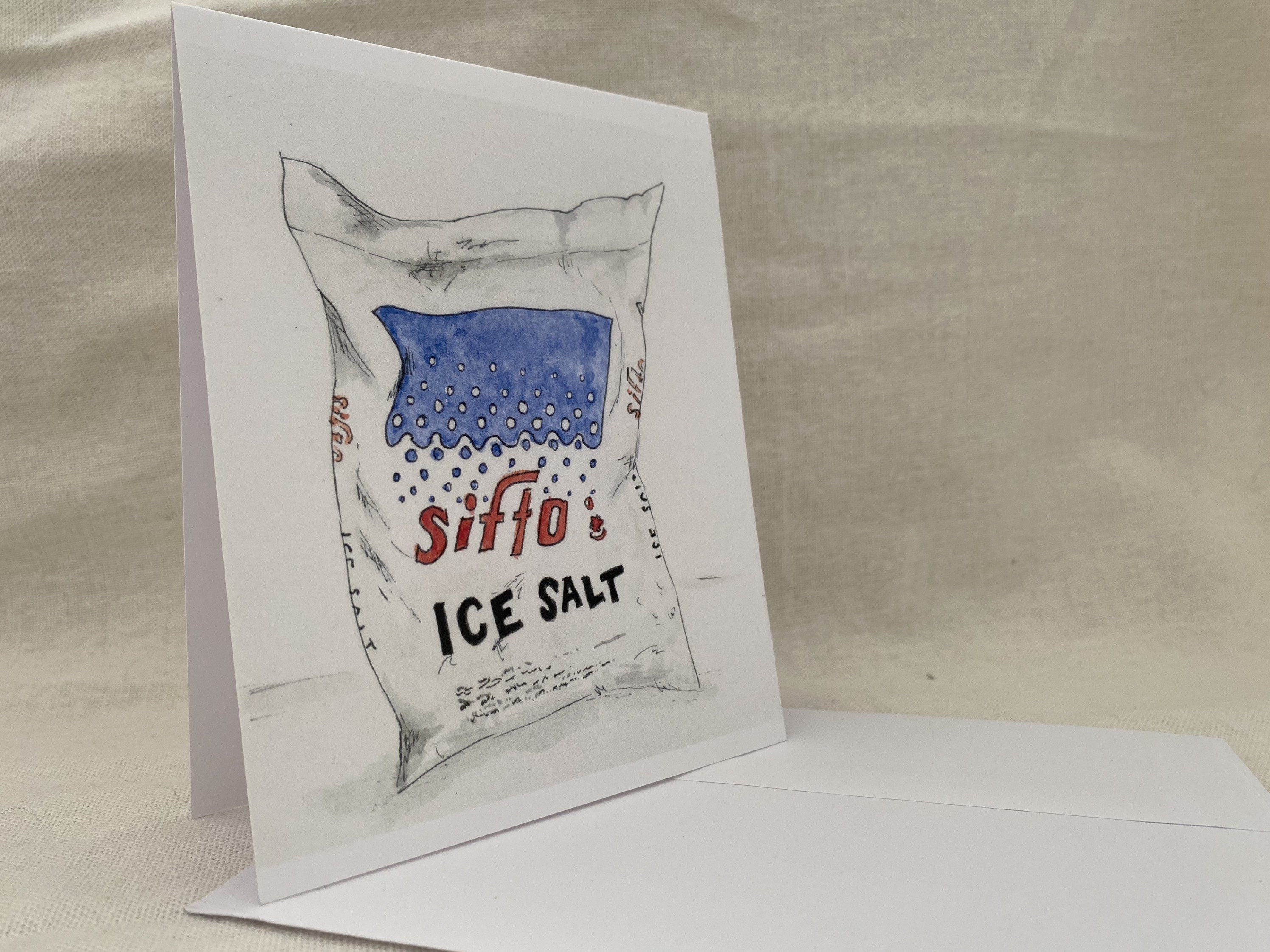 Sifto Salt Card - Etsy