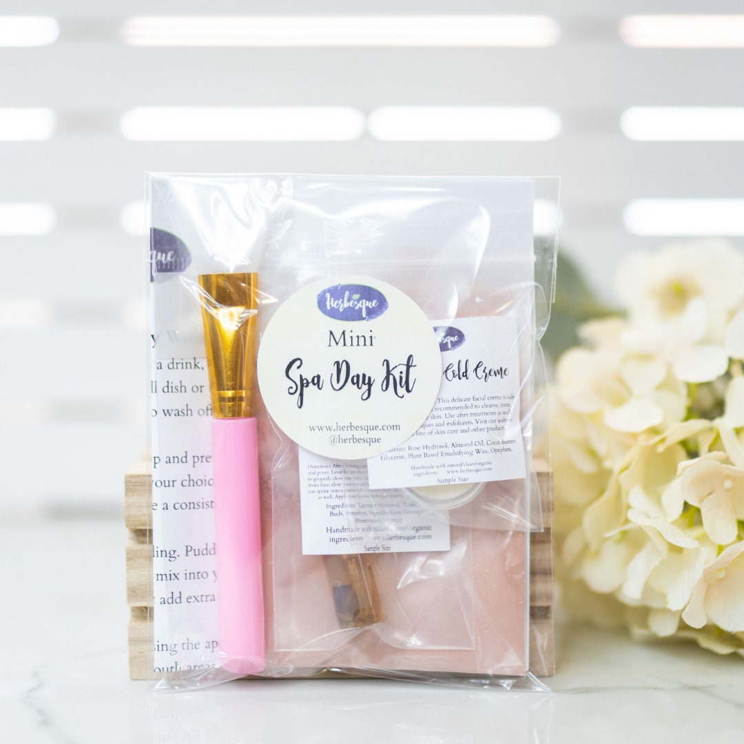 Mini Spa Kit, Gift Set, Self Care Product, Gift for Mom, Stocking ...