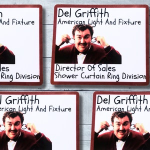 Del Griffith Business Card Sticker, John Candy, 80s Nostalgia, 80s ...