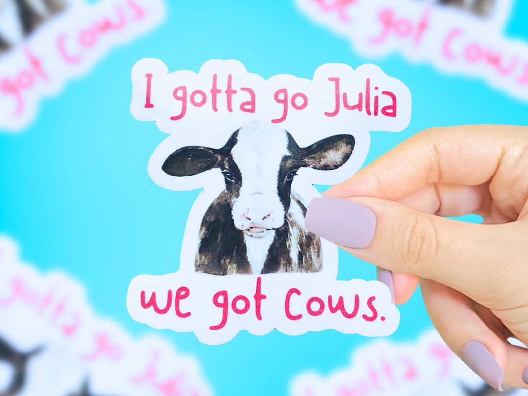 Twister Sticker, Cow Sticker, Funny Stickers, Movie Quote Stickers ...