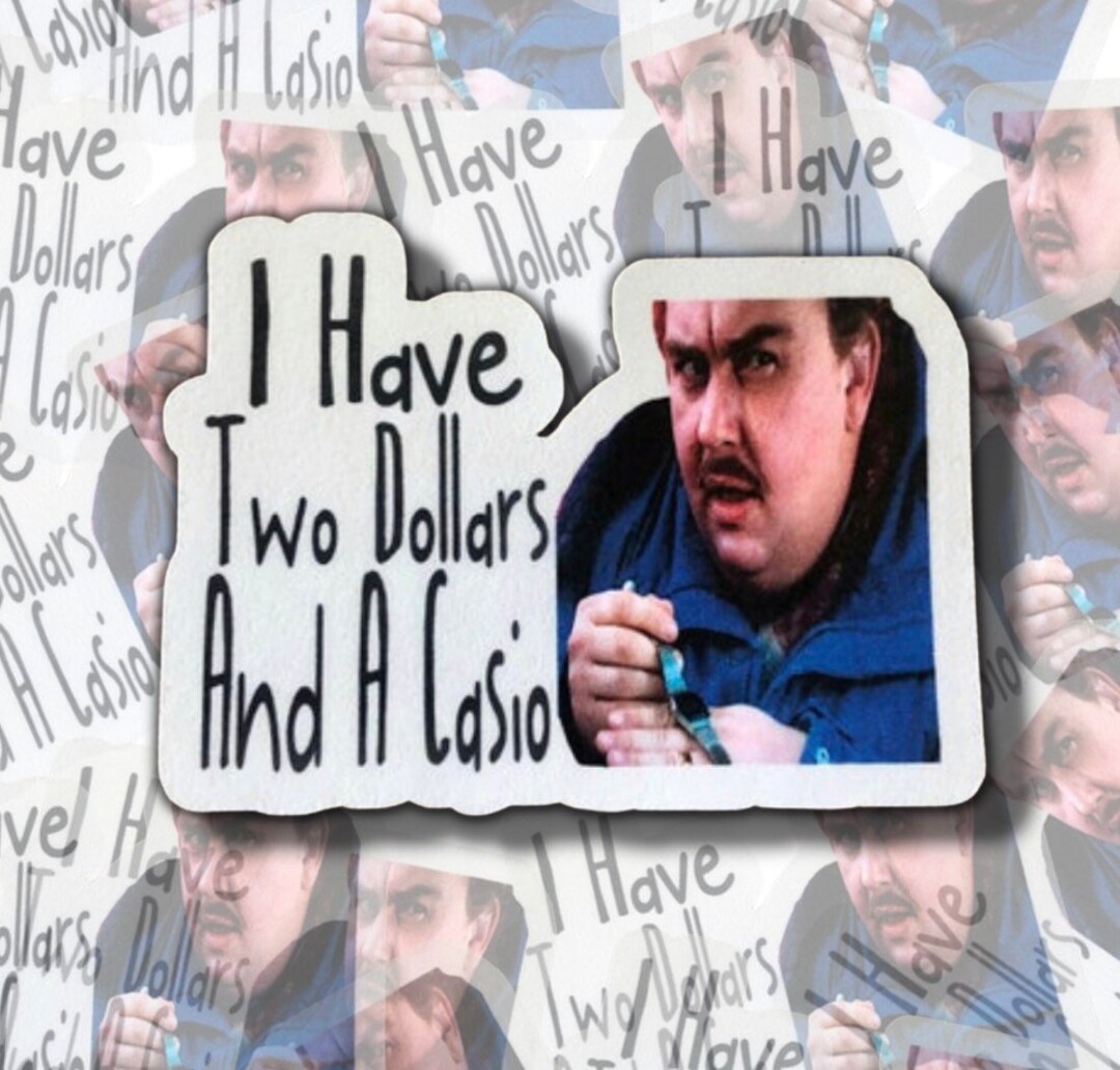 John Candy Casio Sticker Planes Trains and Automobiles Del - Etsy