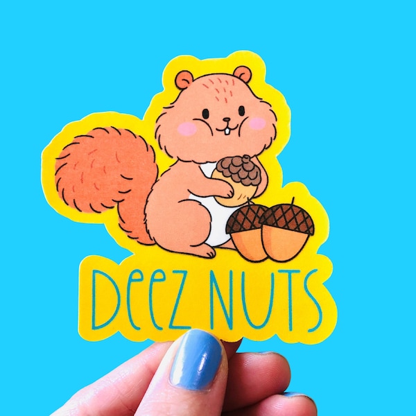 Deez Nuts Decal - Etsy