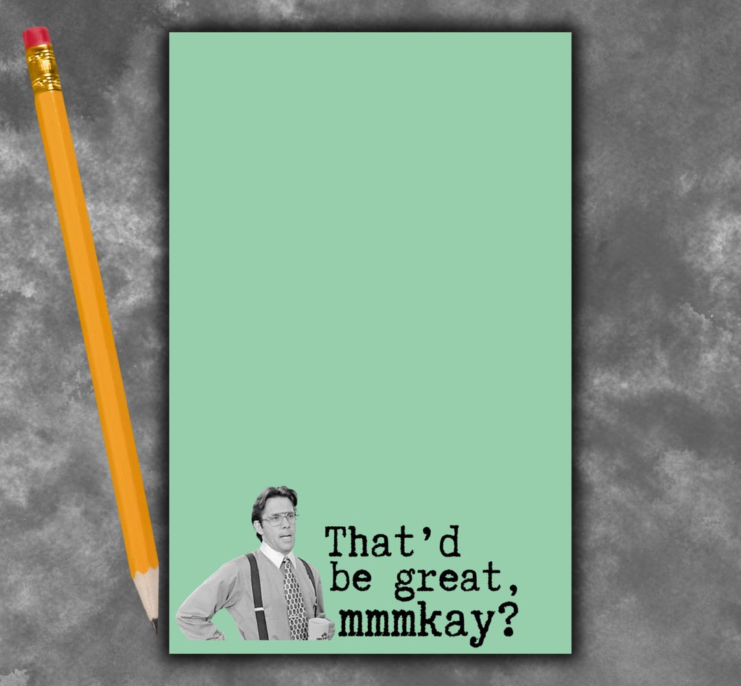 Funny Work Notepad, Funny Memo Pad, Funny Office Decor, Funny Sticky ...