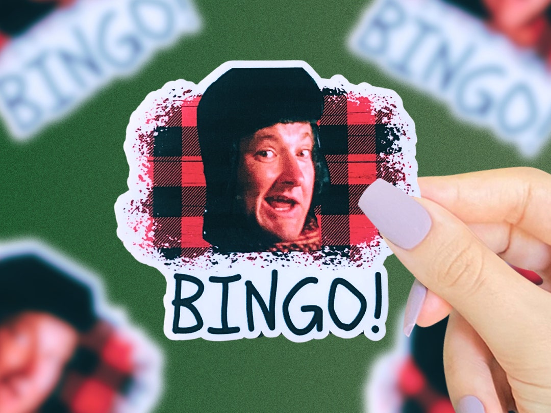 Bingo Sticker, Cousin Eddie Sticker, Christmas Vacation Sticker, Funny ...