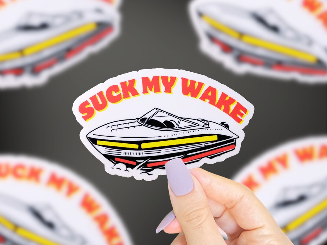 Suck My Wake Sticker, John Candy Stickers, Funny Movie Quote Stickers ...