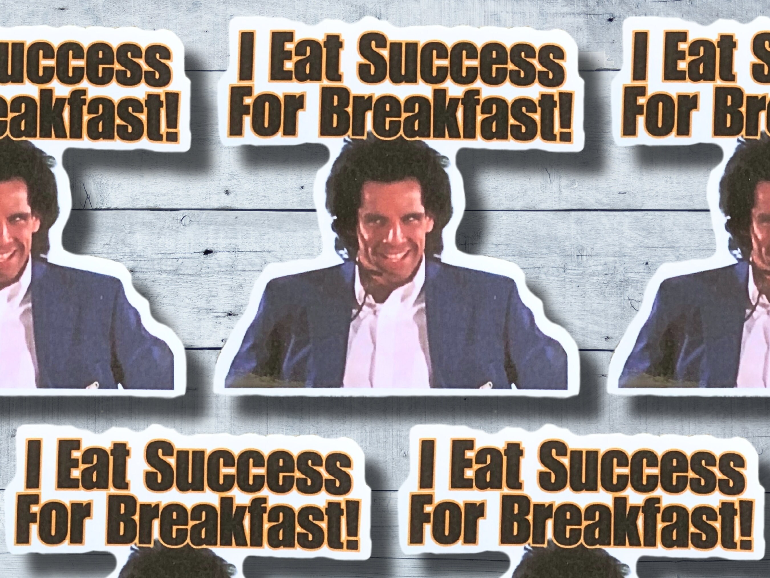 Success for Breakfast Sticker, Tony Perkis Sticker, Heavyweights ...