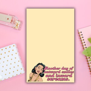 Work Humor Notepad, Funny Notepad, Funny Office Decor, Funny Stationery ...