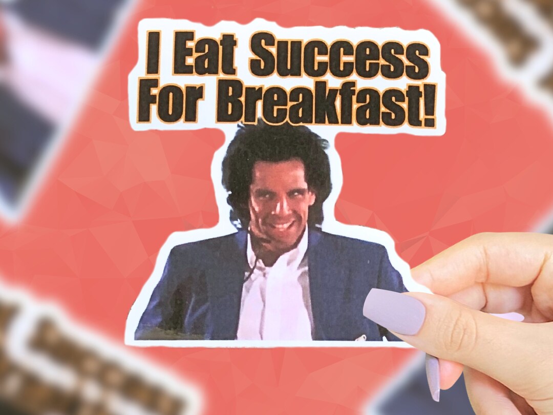 Success for Breakfast Sticker, Tony Perkis Sticker, Heavyweights ...