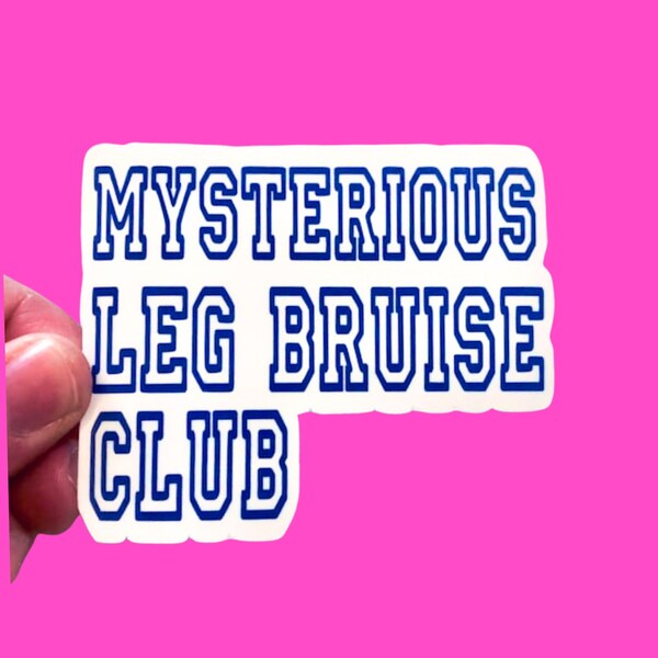 Leg Bruise Sticker - Etsy