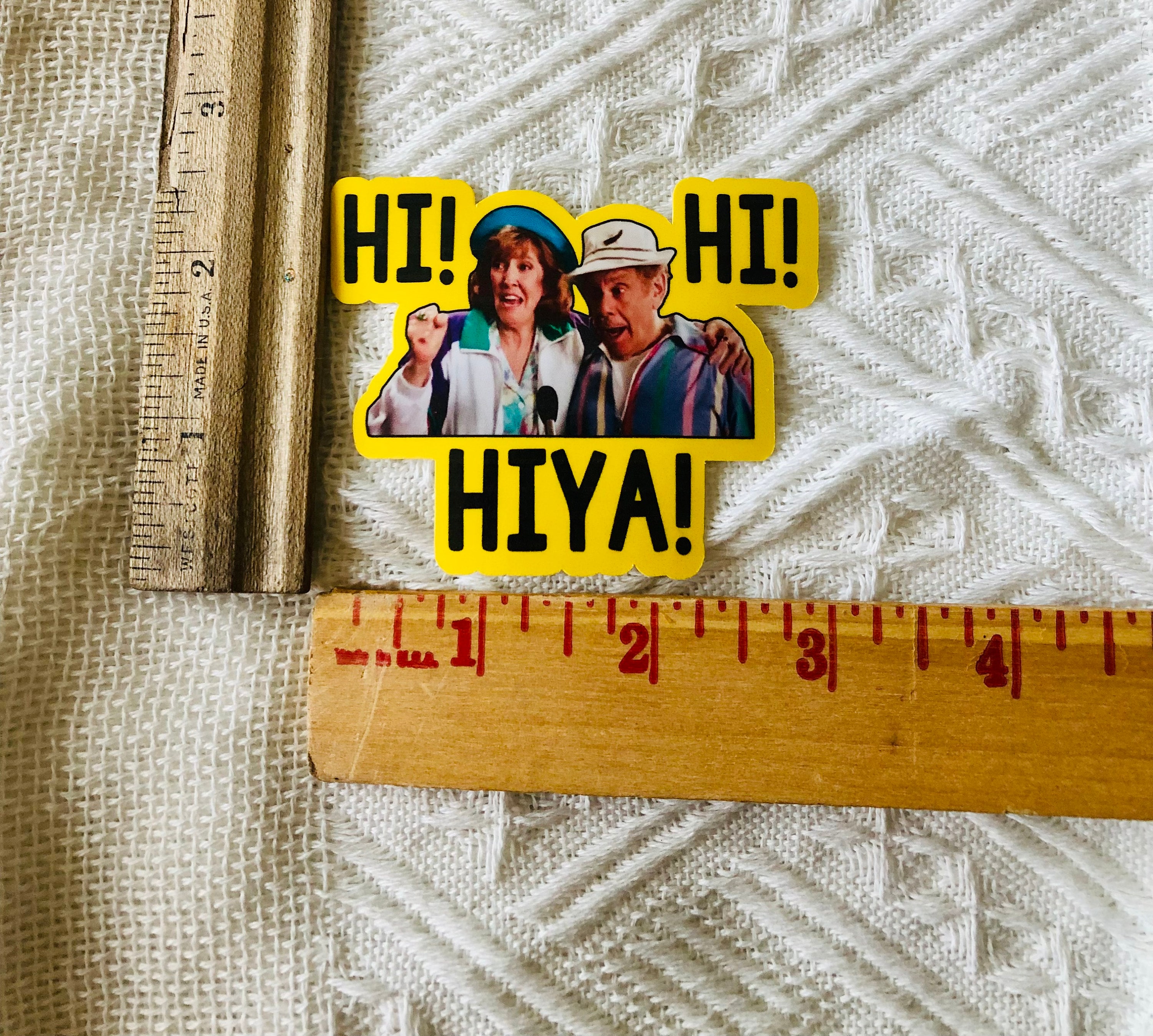 Hi Hi Hiya Sticker Heavyweights Movie Funny Movie - Etsy