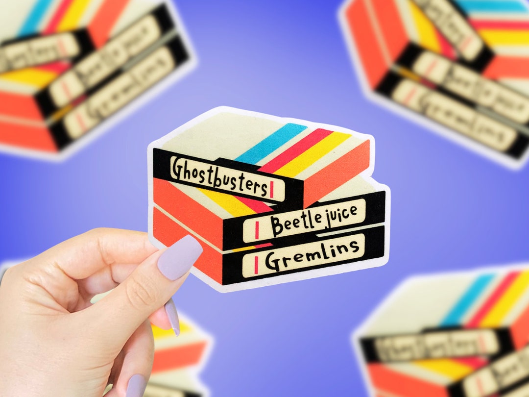 80s VHS Sticker, Retro Stickers, Nostalgic Sticker, VHS Tape ...