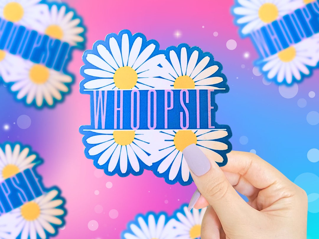 Whoopsie Daisy Sticker, Pun Sticker, Funny Saying Sticker, Flower ...