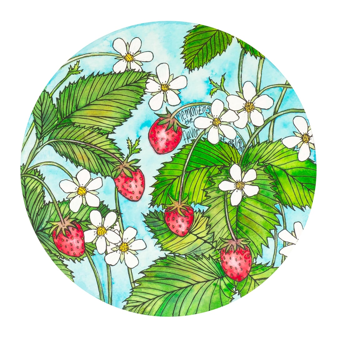 Memorizing the Flavor of Delight Greeting Card - Etsy