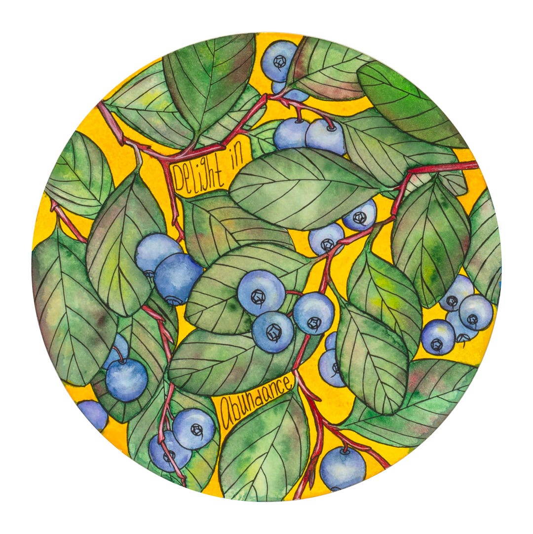 Delight in Abundance - Greeting Card - Etsy
