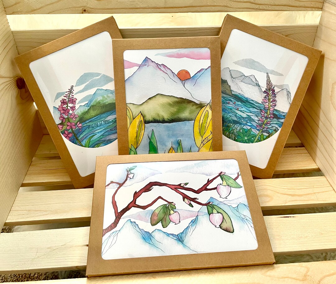 Spring Into Summer Greeting Cards Packs - Etsy