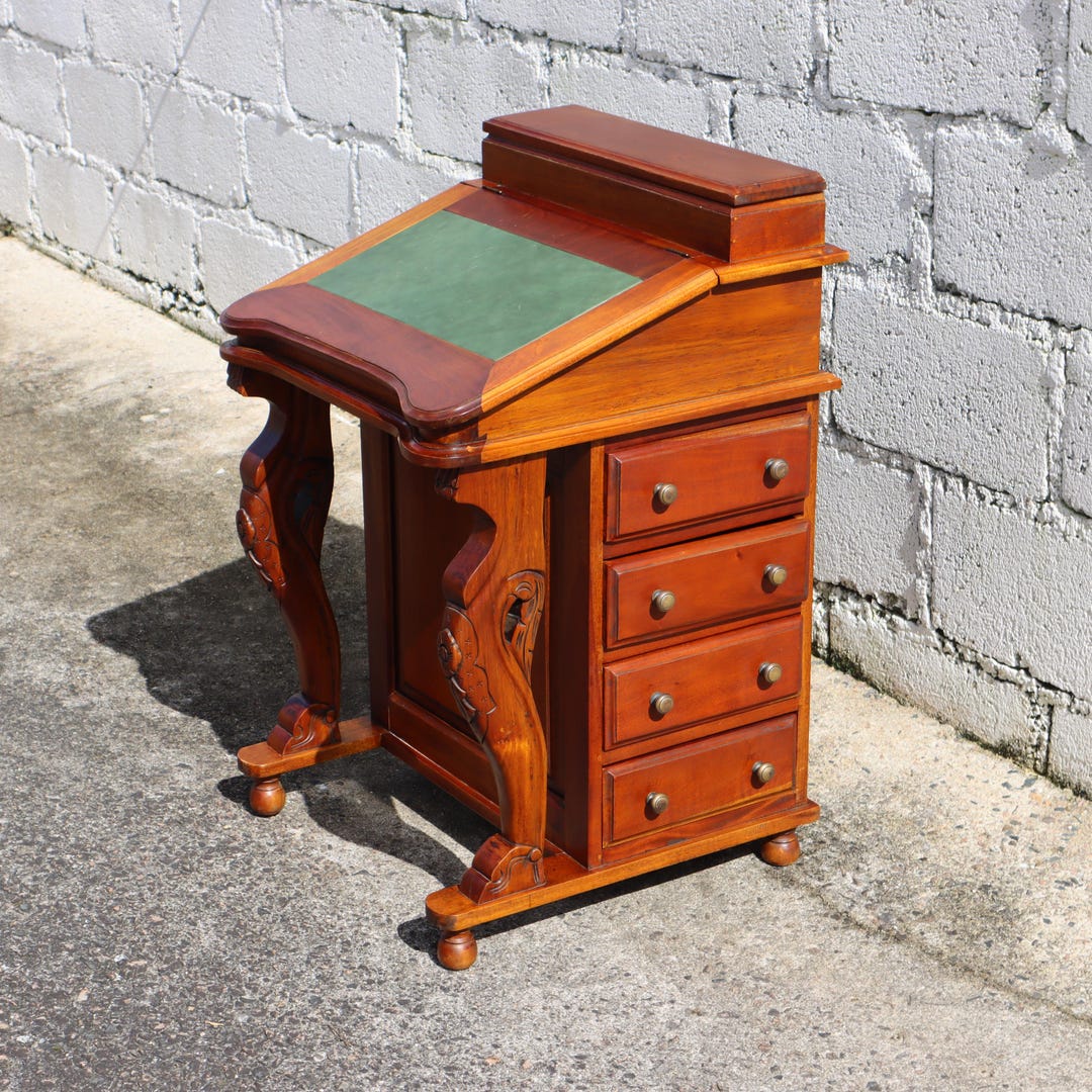 MEGA Sale-vintage Victorian Davonport Desk-cherry Wood Secretary Desks ...