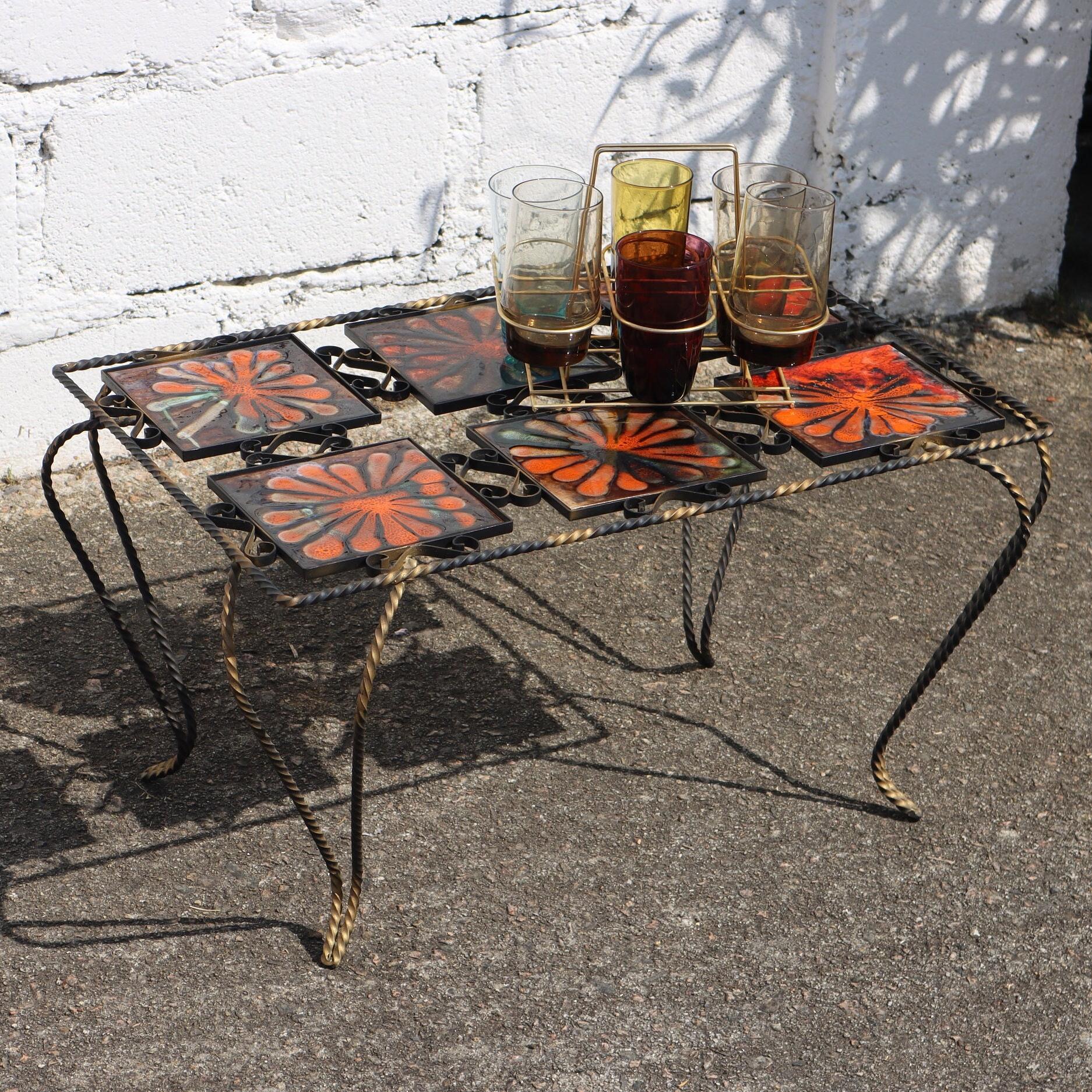Wrought iron patio furniture Etsy
