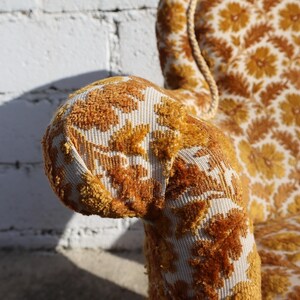 MEGA Sale Set of 2 French Vintage Toad Armchairs-crapaud Seater-orange ...