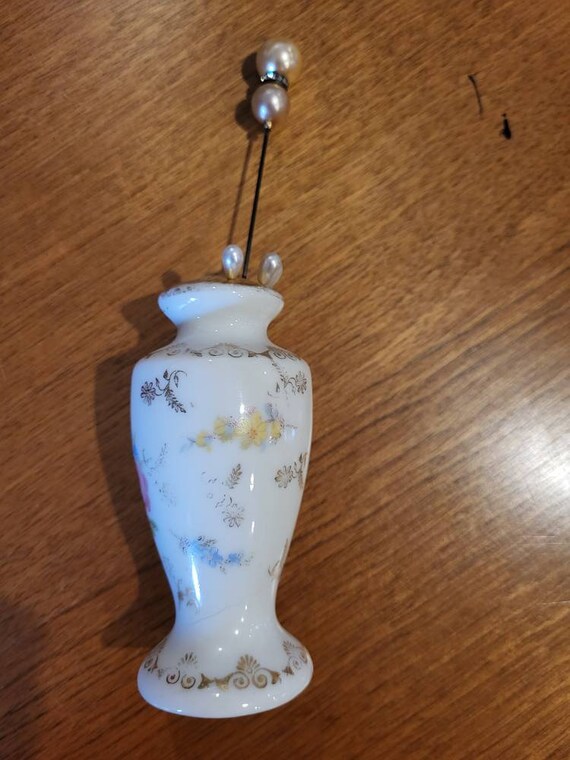Vintage hat pin holder - Gem