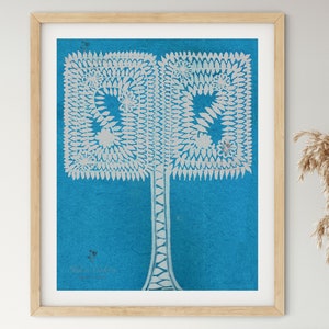 Tree of Life Wall Art,multiple Colors,original Artwork in Gouache,india ...