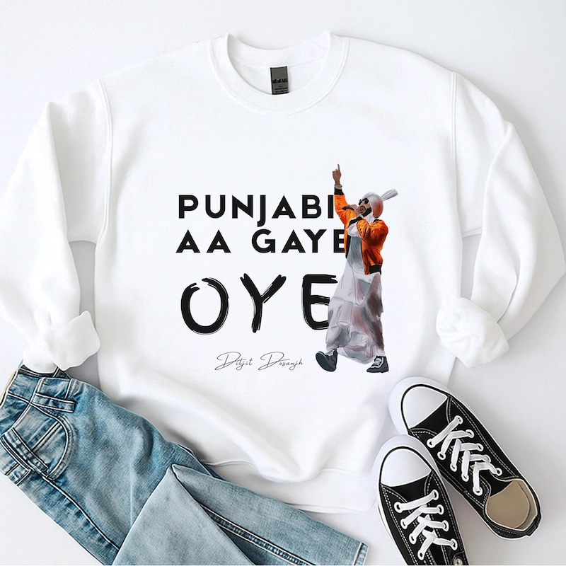 Diljit Dosanjh Aura Tshirt - Etsy