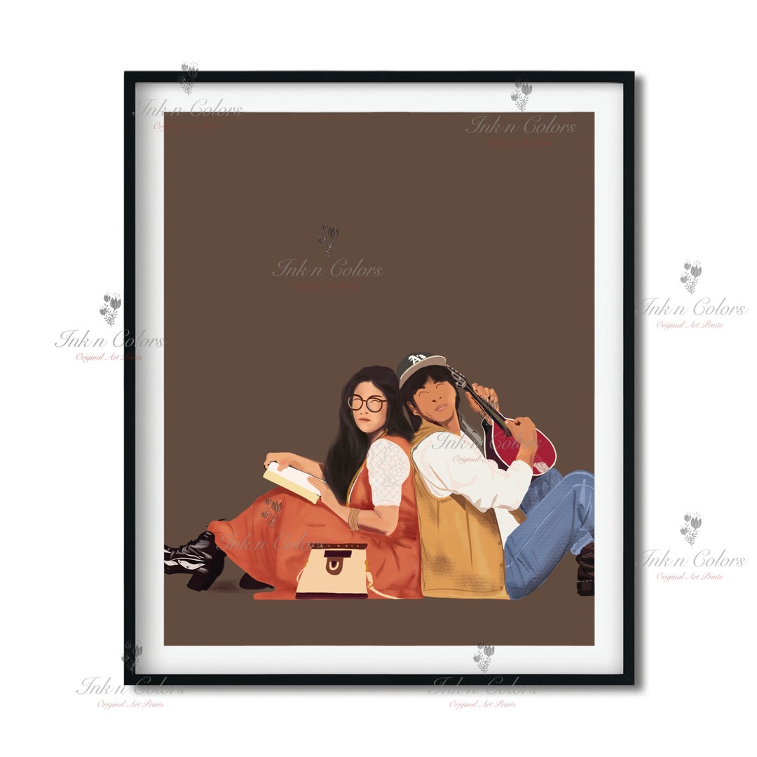 Bollywood Art-dilwale Dulhaniya Le Jayenge,train Scene,ddlj Movie ...