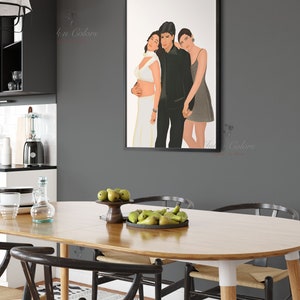 Bollywood Art,dil Toh Pagal Hai,movie Poster,indian Films,wall Decor ...