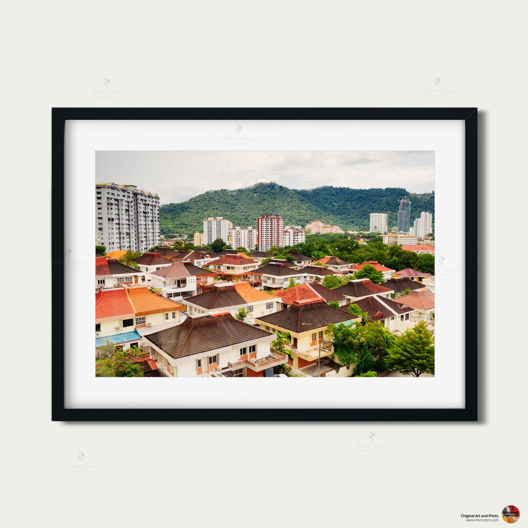 Koh Penang - Malaysia | Travel Poster | City Travel Print | Fine Art ...