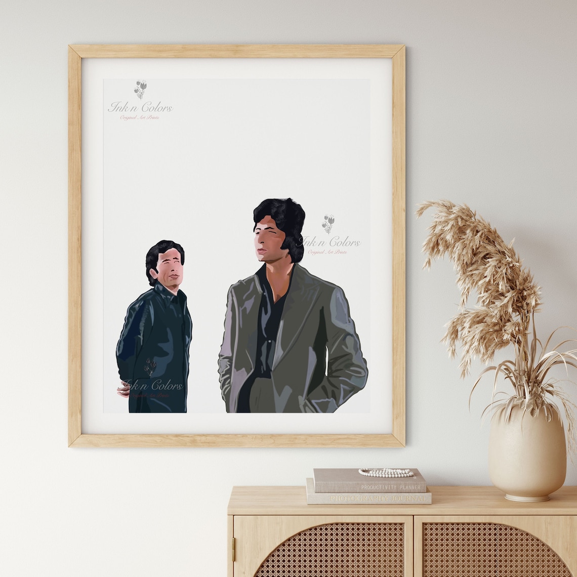 Bollywood Artdeewaarmovie Posterindian Filmwall Decordesi - Etsy