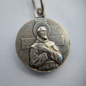 1 Pc St Anthony or Anthony the Great Vintage Catholic Medal • Antonius ...