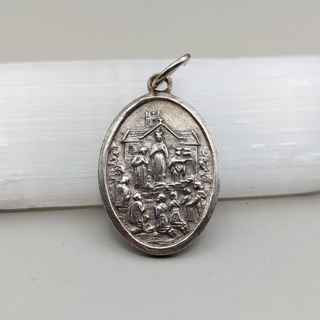 Vintage Our Lady of Knock Medal • Queen of Ireland - Catholic ...