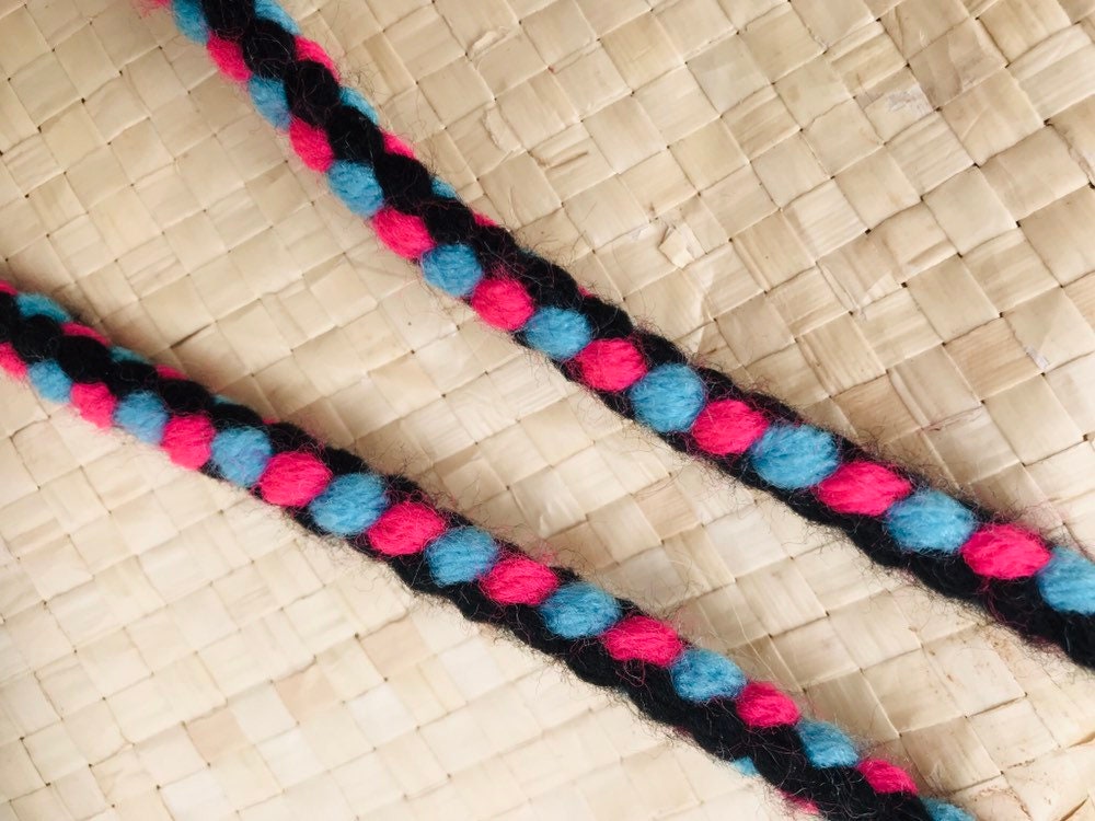 Maori SHORT POI Balls Black Turquoise & Hot Pink - Etsy
