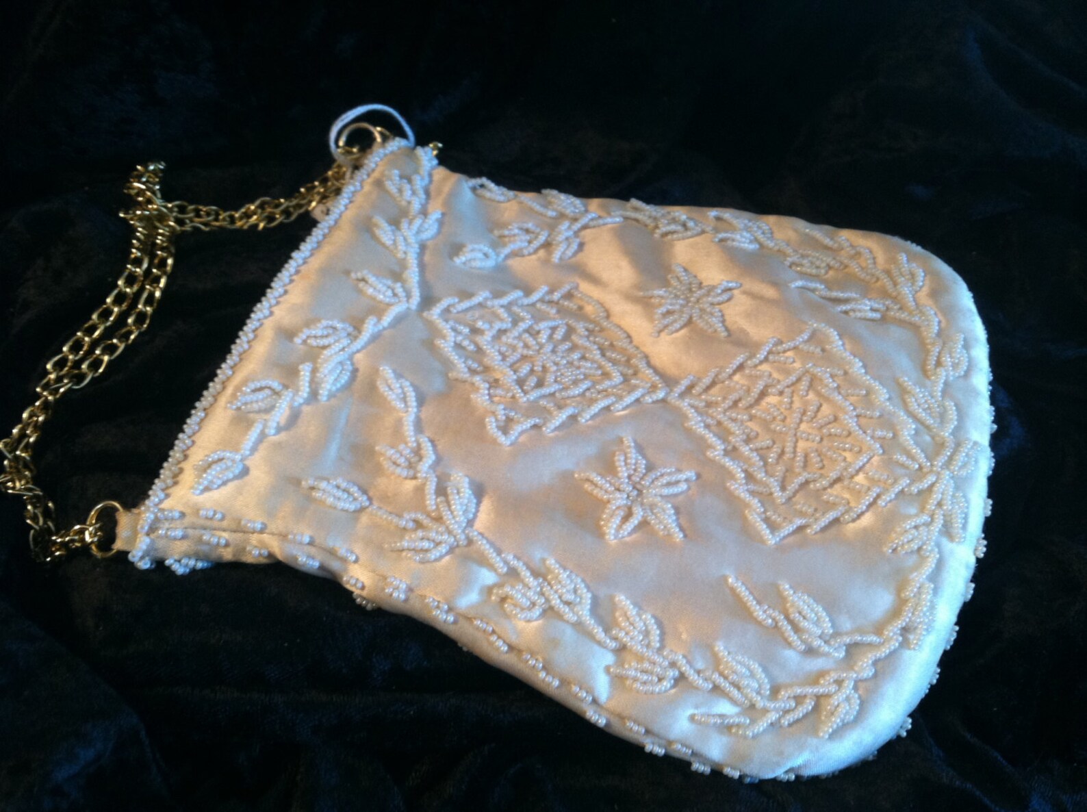 Beautiful beaded bridal purse | Etsy