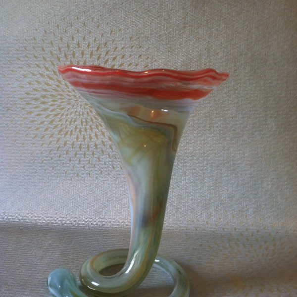 Swirl Art Glass - Etsy