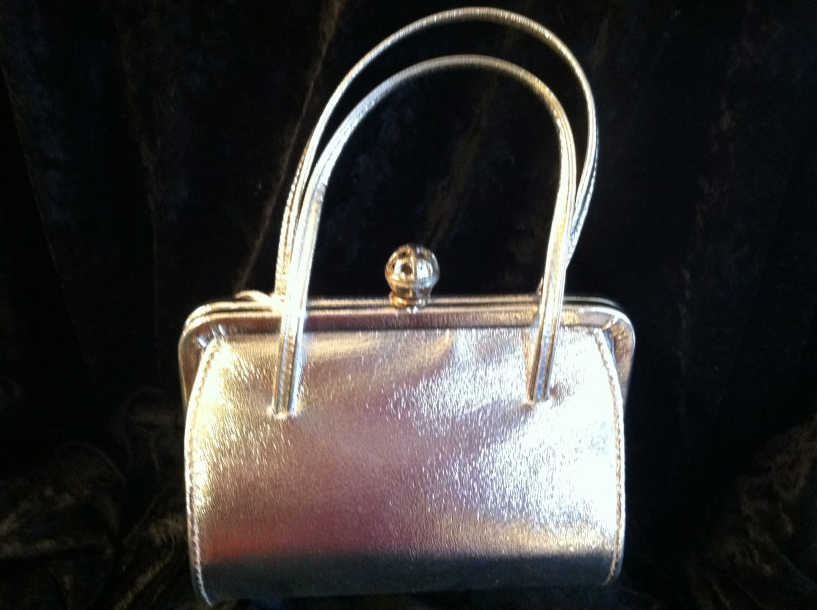 Adorable Vintage Silver Formal Purse - Etsy