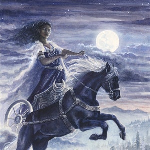 Night Goddess - Etsy