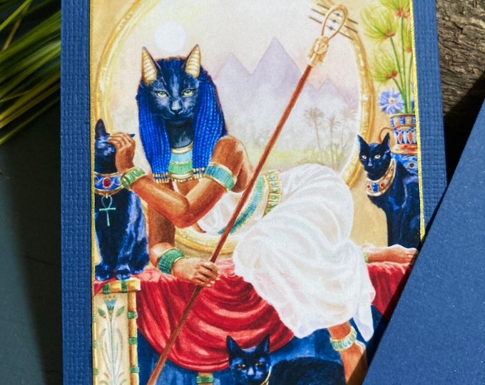 Bast Prayer Card - Etsy